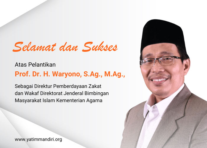 Laznas Yatim Mandiri Sampaikan Tahniah Atas Pelantikan Prof. Dr. H. Waryono