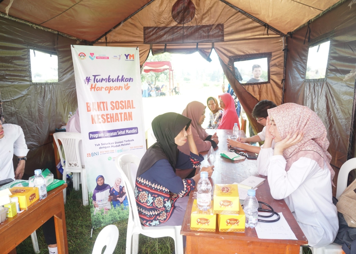 Gelar Layanan Kesehatan Gratis untuk Yatim dan Lansia Dhuafa Banyumas - YM News - Yatim Mandiri