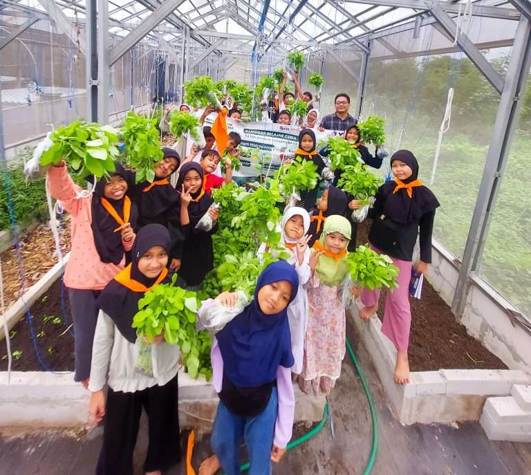 Gelar Kegiatan Edukasi Hidroponik untuk Anak Binaan Jakarta
