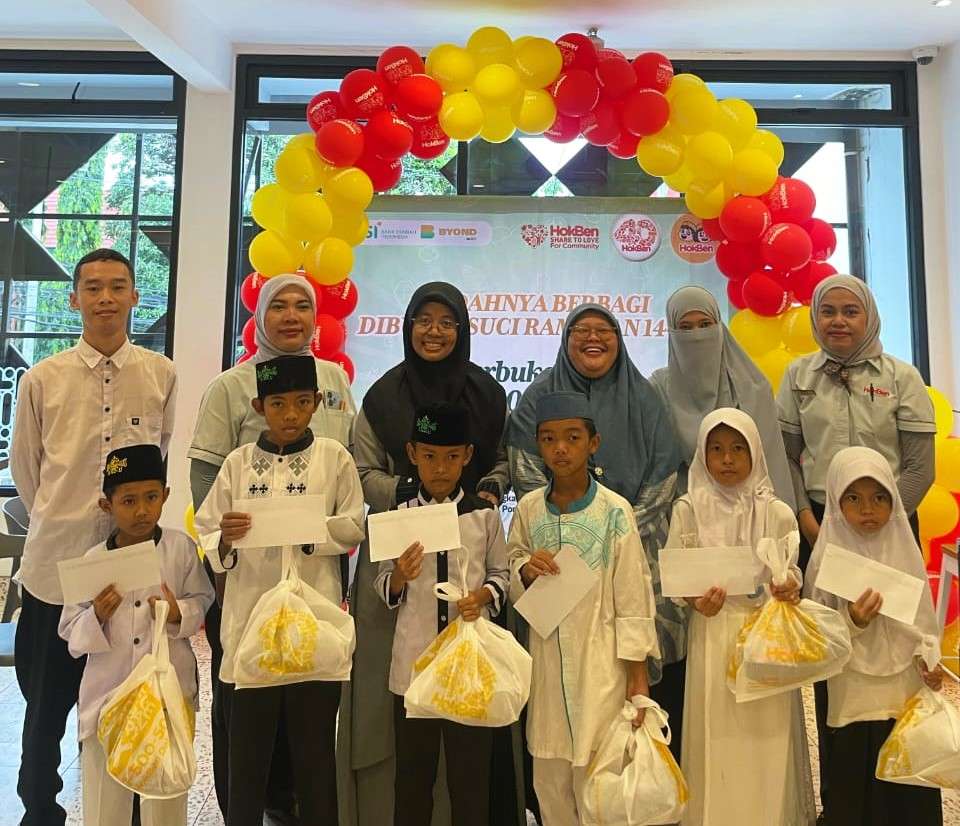 HokBen, BSI dan Yatim Mandiri Sinergi Program di Ramadan