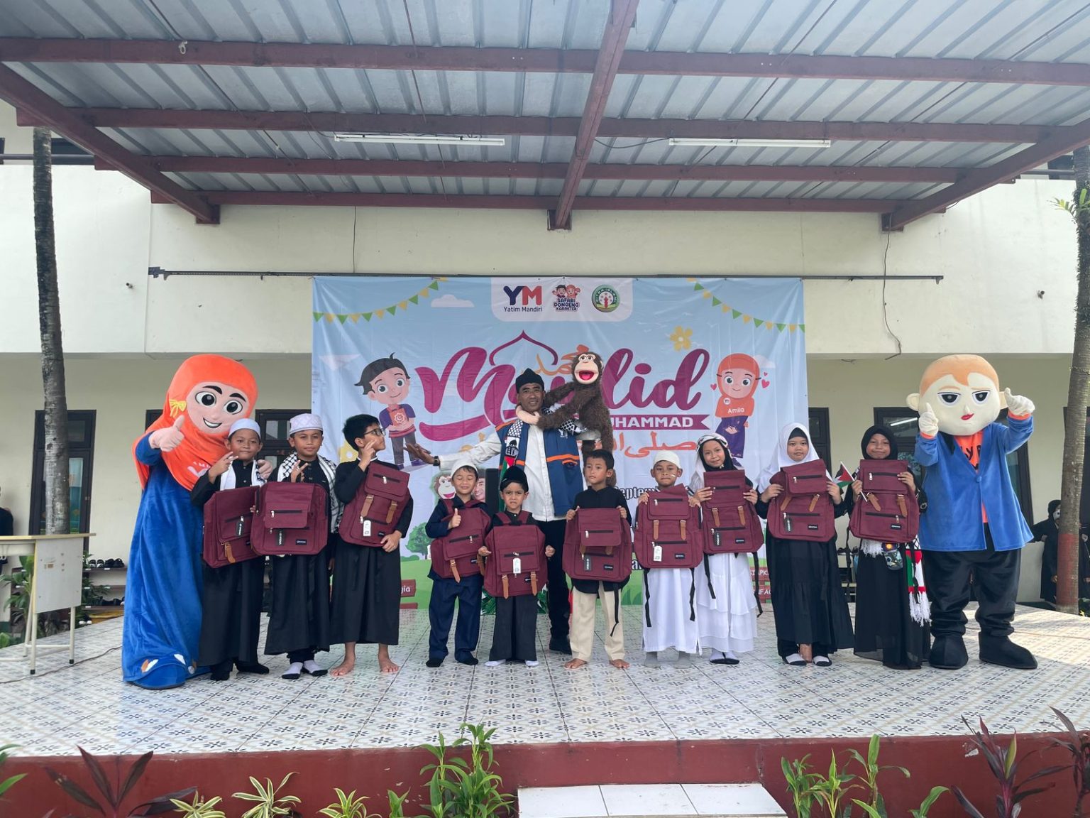 Safari Dongeng Berkarakter Spesial Maulid Nabi di Tangerang - Yatim ...