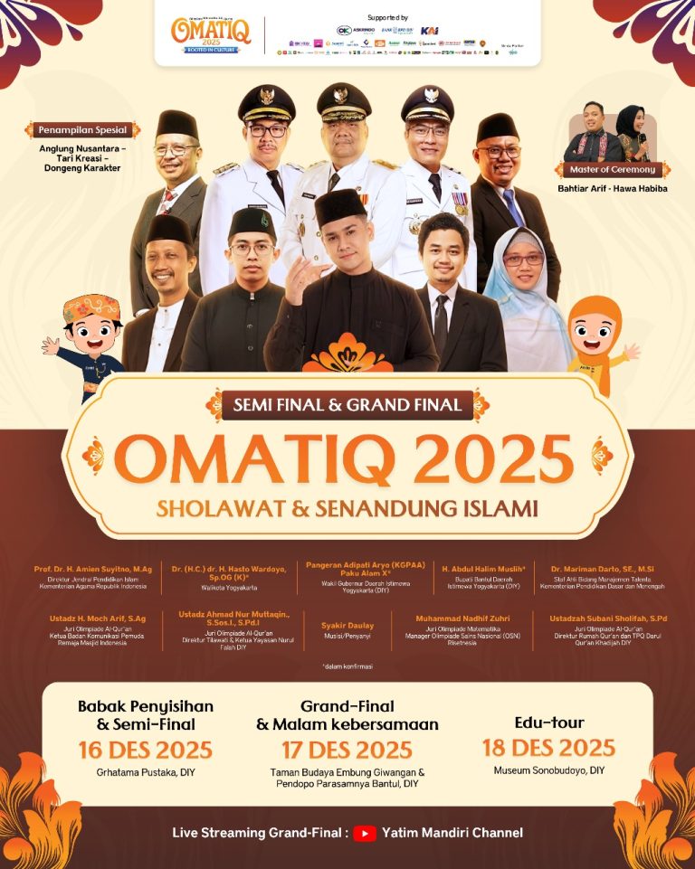 Olimpiade Matematika dan Al-Qur’an 2025 Siap Digelar Laznas Yatim ...